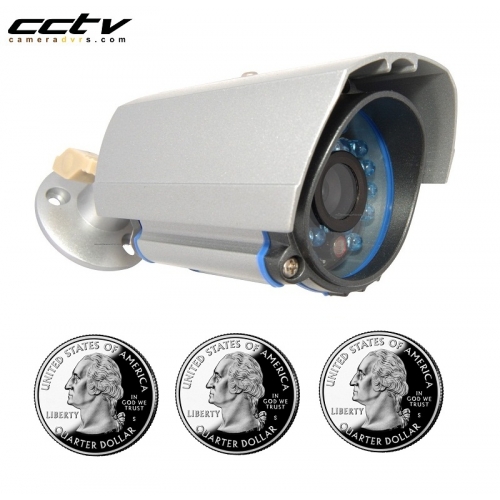 600TVL 1/3 SONY 3.6mm IR Indoor/Outdoor CCTV Bullet Camera with Bracket