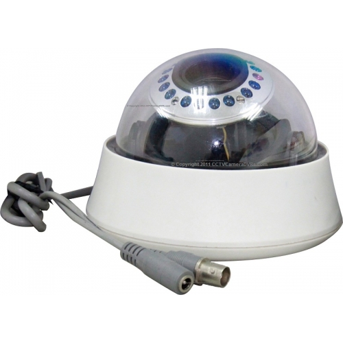 600TVL 1/3 Sharp CCD 4-9mm Varifocal Indoor IR Day/Night 3-Axis CCTV ...