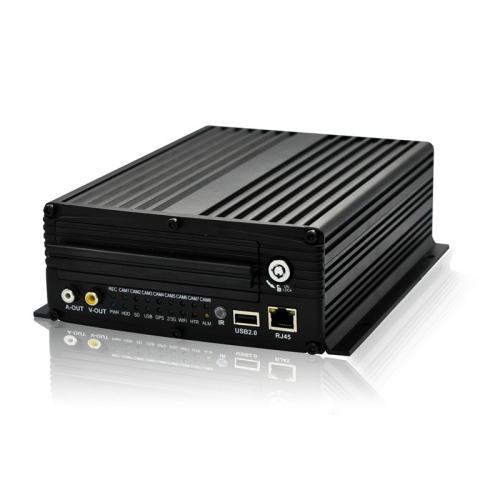 8CH Channel H.264 G-Sensor Built-in GPS Mobile DVR Vehicle Mobile CCTV ...