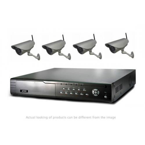 2 Mega Pixel 4CH channel CCTV DVR Kit Inc. H.264 NVR with Mobile ...