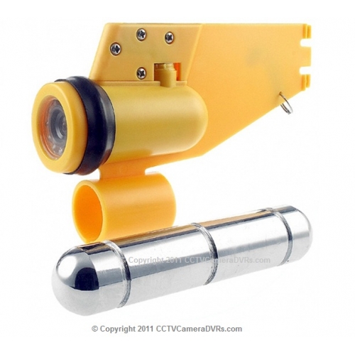 20M Meters 60FT Feet 420TVL SHARP CCD 6mm Underwater Scuba Camera with ...