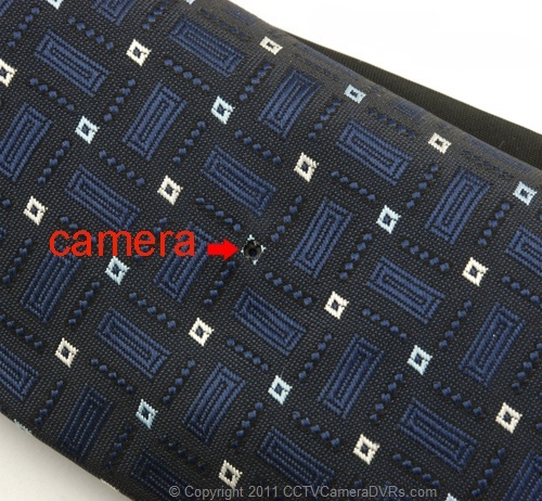 Tie Spy Camera with Remote Control 4GB Memory