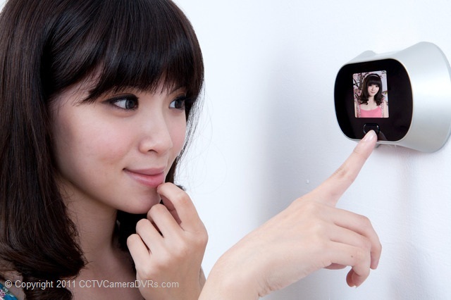 0.3 Mega Pixel 2.8-Inch LCD Peephole Camera Viewer with Motion ...